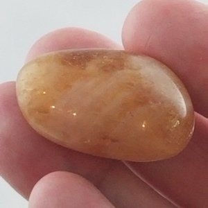 Accents | Natural Amber Quartz Polished Stone | Poshmark